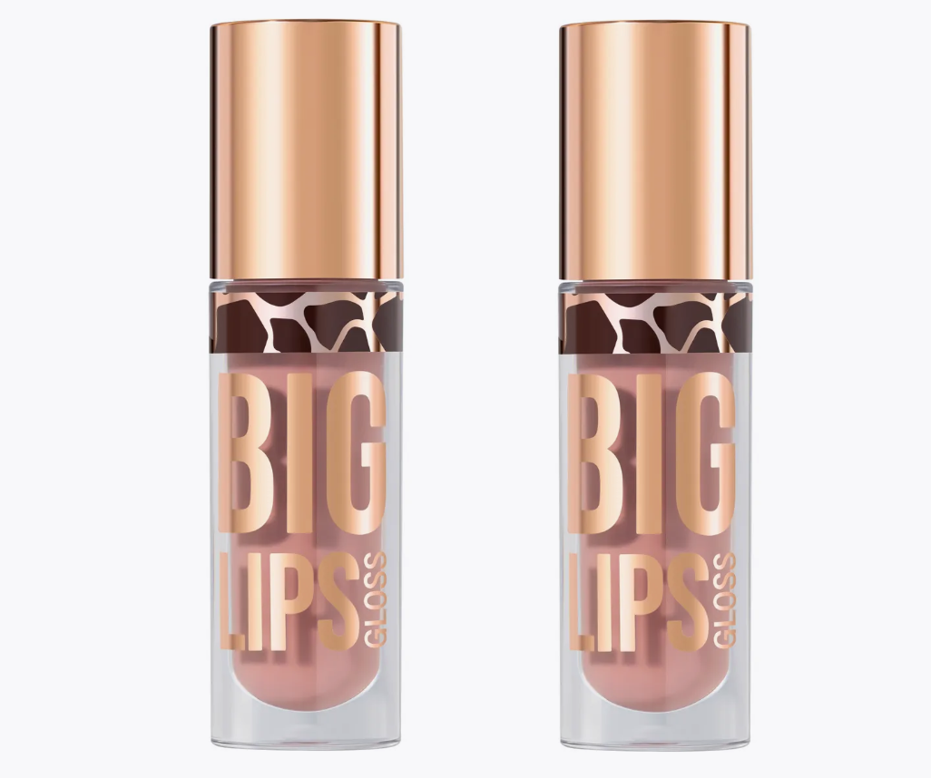 Блеск для губ STELLARY Lipgloss Big Lips тон 11 Toffee Diva, 4 мл - 2 штуки