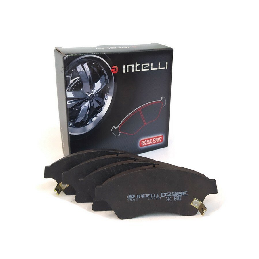 DAFMI D296E дафми # Колодка торм. передн. D296E "INTELLI" к-т Chevrolet Aveo (T300) c11-, Cruze R15". Opel Astra