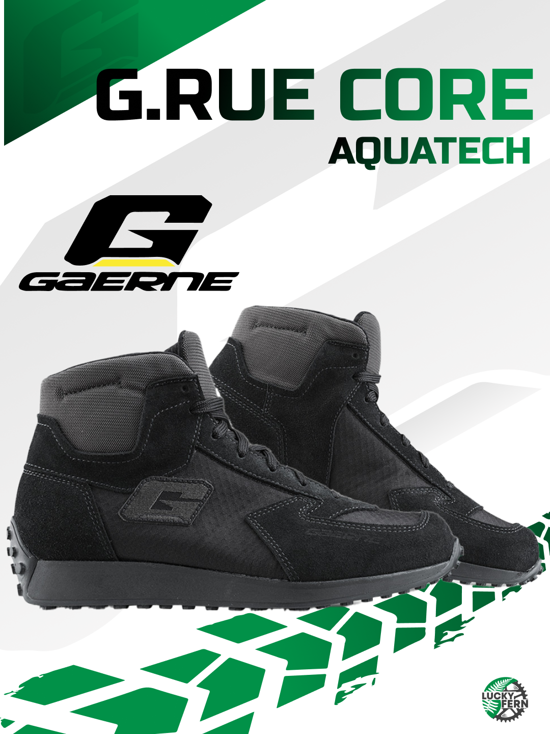 Мотокроссовки Gaerne G.RUE Aquatech Core Black 44