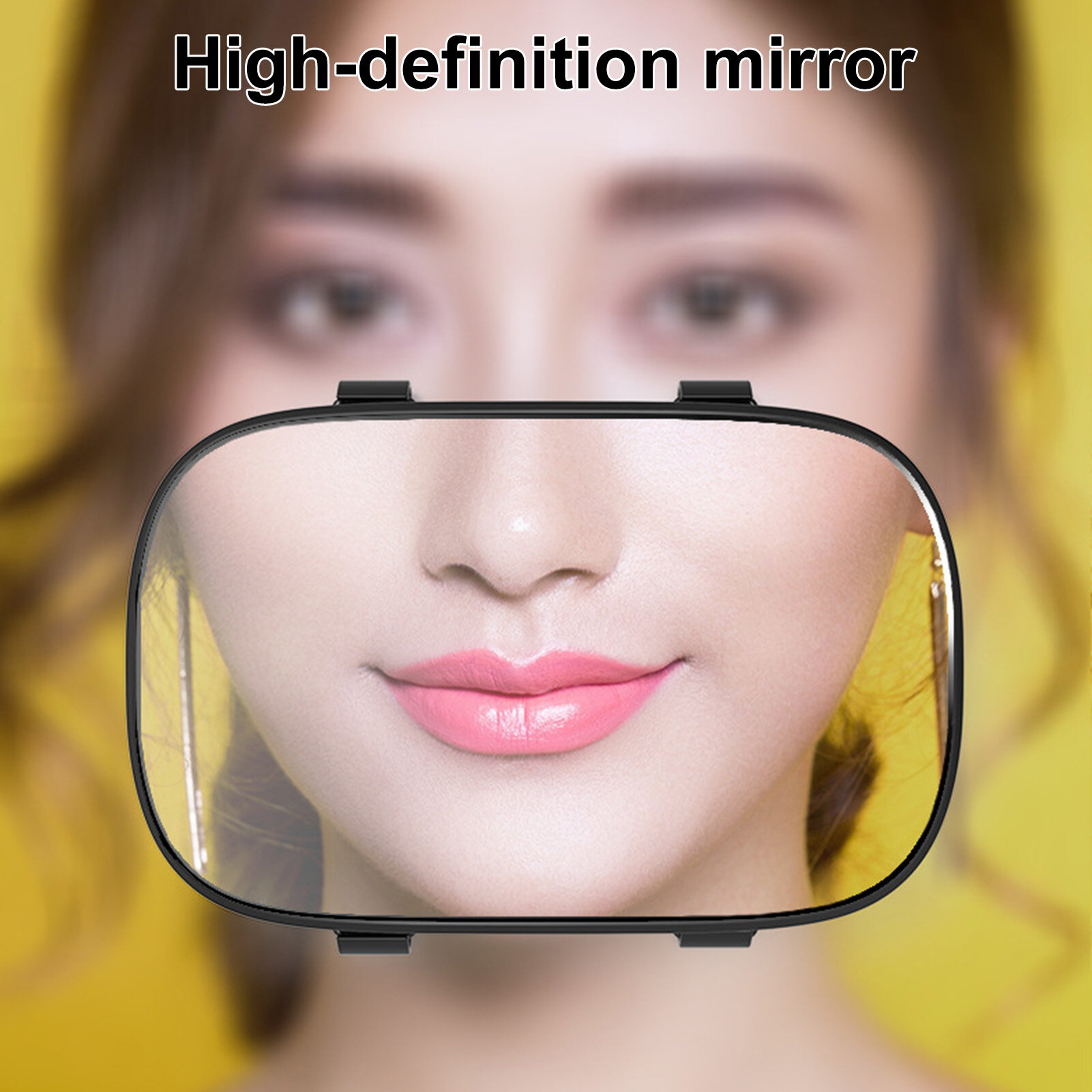 Зеркало с козырьком и ремнями, универсальное для легковых/грузовых авто