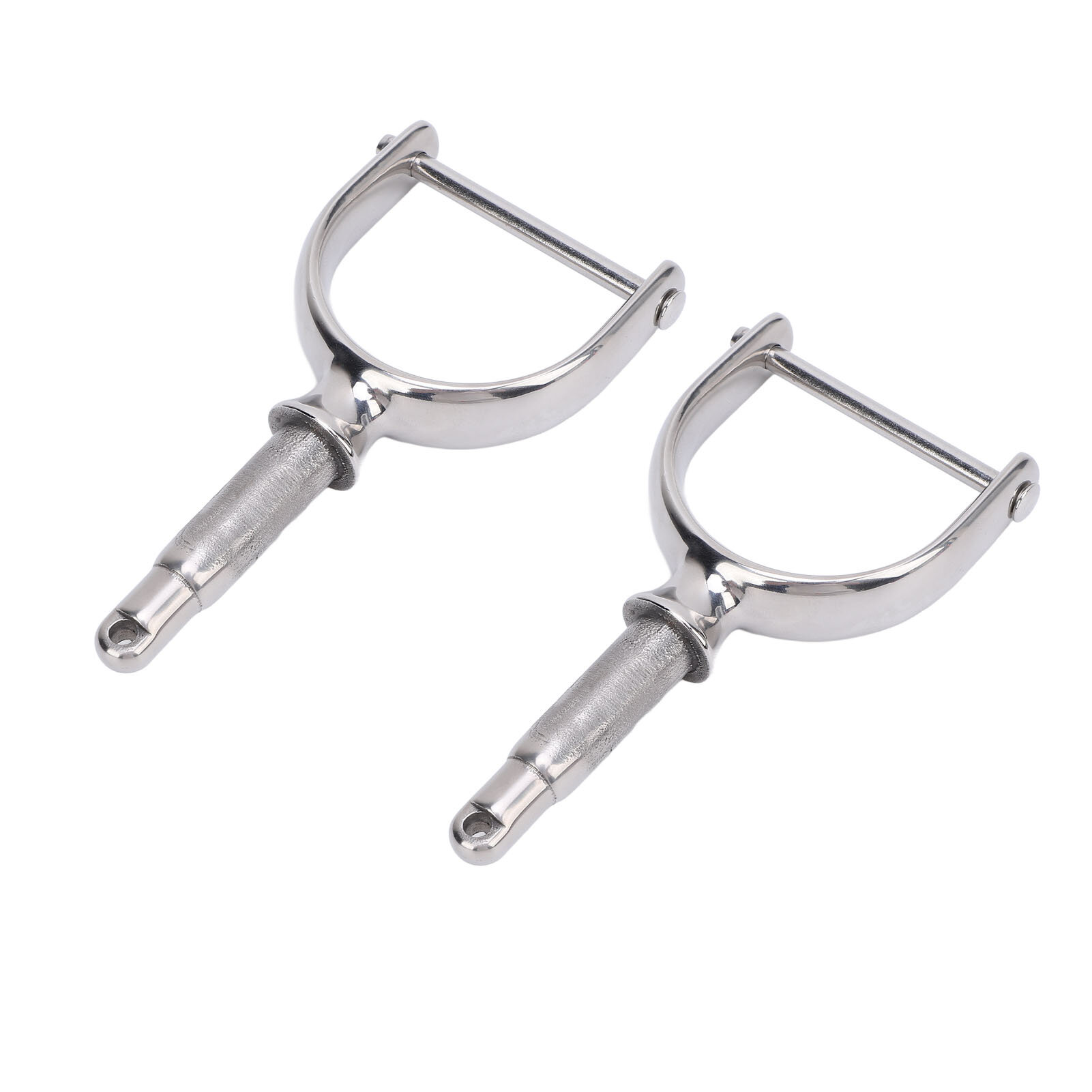 2 шт. 1/2 дюйма уключины полированная нержавеющая сталь боковое крепление уключины для небольших лодок каноэ каяк шлюпка