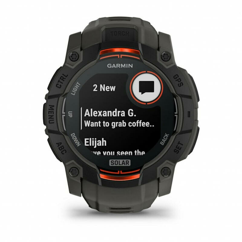 Умные часы Garmin Instinct E, 45mm, Black Charcoal (010-02933-00)