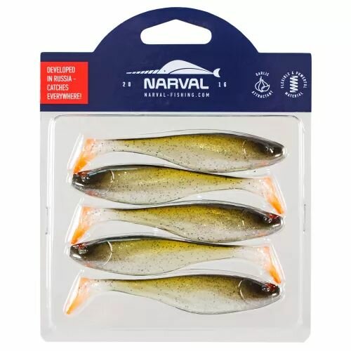 Силиконовая приманка Narval Commander Shad 10cm #054 5шт.