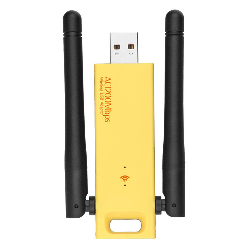Двухдиапазонный Адаптер: USB 3.0 Порт Для Высокоскоростного Интернета - Усиленный Сигнал С Двумя Антеннами Беспроводной Адаптер For Ноутбук И ПК