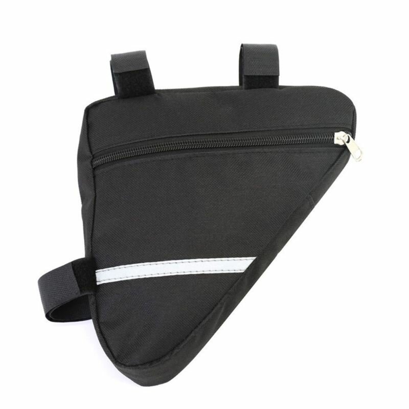 Велосипедная треугольная сумка-Черная сумка