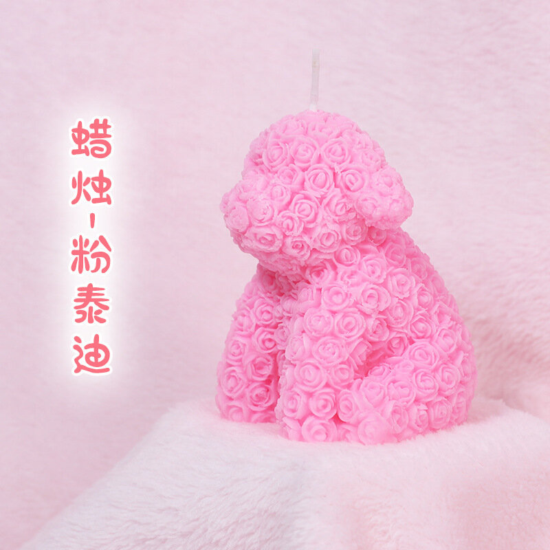 Цзюай низкотемпературная свеча sm пара игра пара воск капает пион роза свеча в форме сердца роза ароматерапия