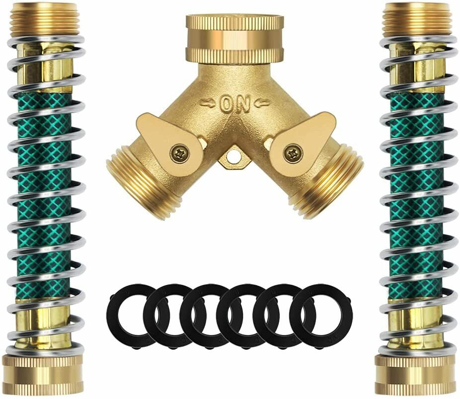 Латунный шаровой кран MyPads, разветвитель шланга, Y-образный водоотделительный клапан, двухсторонний