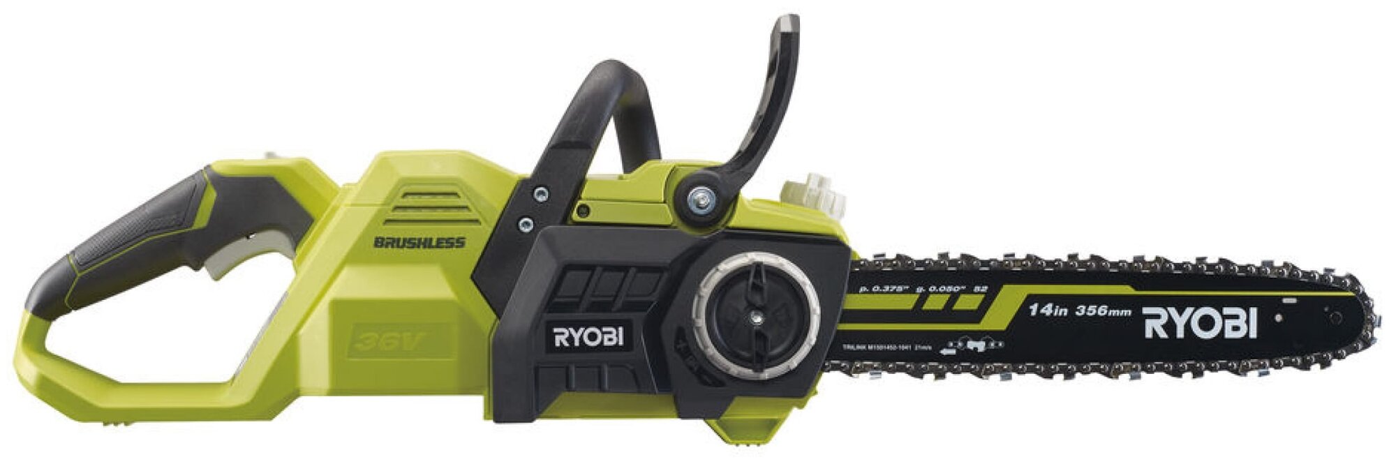 Бесщеточная цепная пила Ryobi MAX POWER RY36CSX35A-150 5133004596