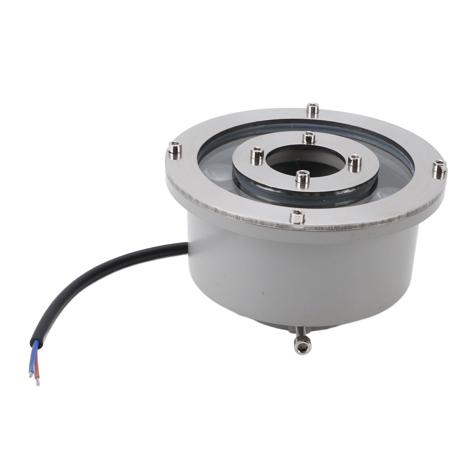 6Вт LED подводный прожектор из нержавеющей стали для фонтанов, белый свет