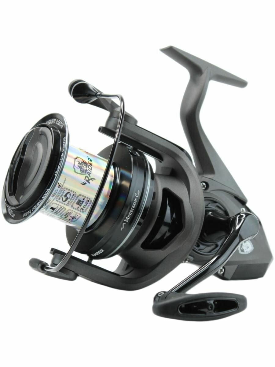 Катушка рыболовная RAIDER MINISTERMS CARP F10000 6+1подш, (4,6:1)