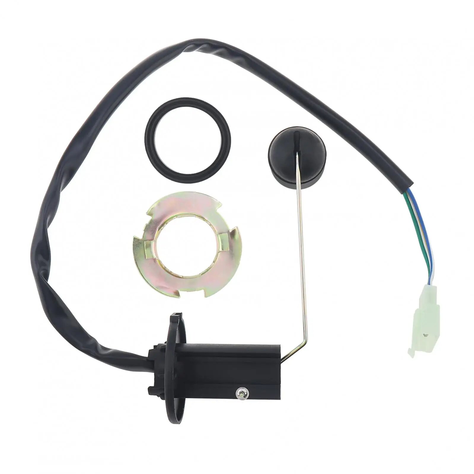 3-проводной датчик уровня топливного бака мотоцикла, масла, газа, топливного бака, подходит для GY6 50cc-250cc 139QMB 152QMI, китайский скутер, мопед, квадроцикл