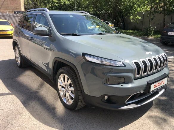 Дефлекторы окон JEEP Cherokee V (KL) 2013-2018 внедорожник к-т 4 шт.