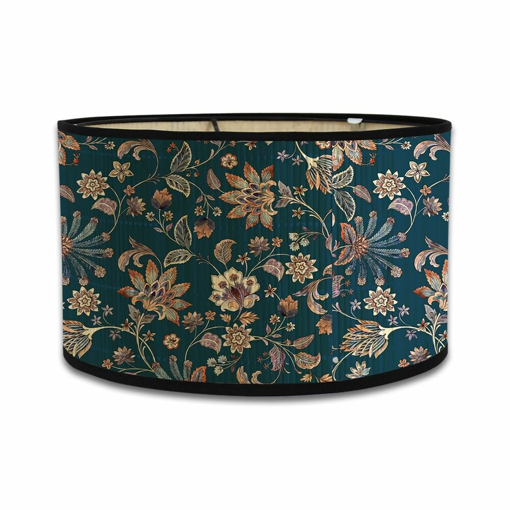 Плетеный бамбуковый абажур ручной работы в стиле бохо, плафон для подвесного светильника для декора гостиной и кафе - 30x30x20 см