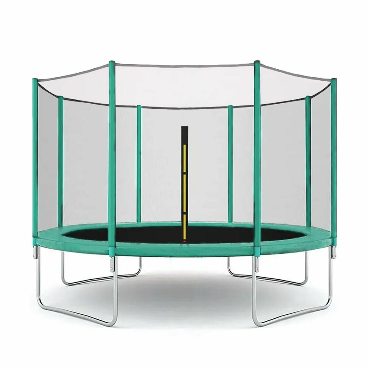 Батут с защитной сеткой, PERFETTO SPORT ACTIVITY 12 (SG000005503) диаметр 3,7 м, зеленый