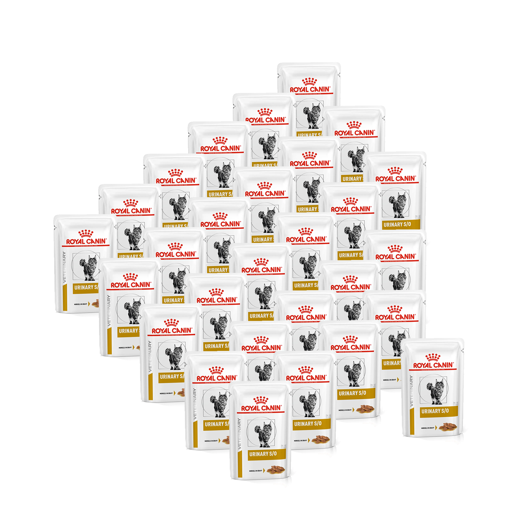 Royal Canin Urinary S/O влажный корм для взрослых кошек при мочекаменной болезни, в паучах - 85 г x 28 шт.