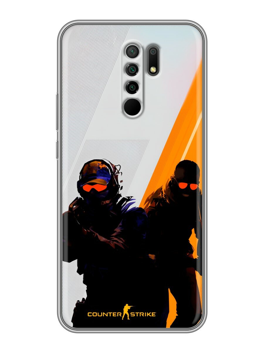 Чехол для Xiaomi RedMi 9 с принтом Контер страйк Counter strike (Сяоми Редми 9)