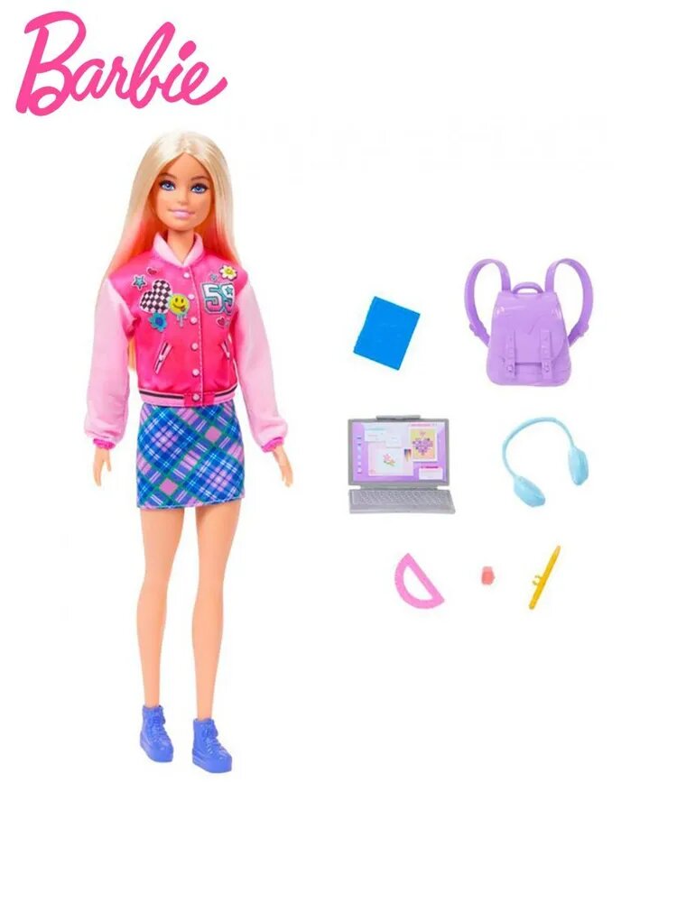 Кукла Barbie HRG84 "Счастливый Школьный", 30см, для детей 3-18 лет