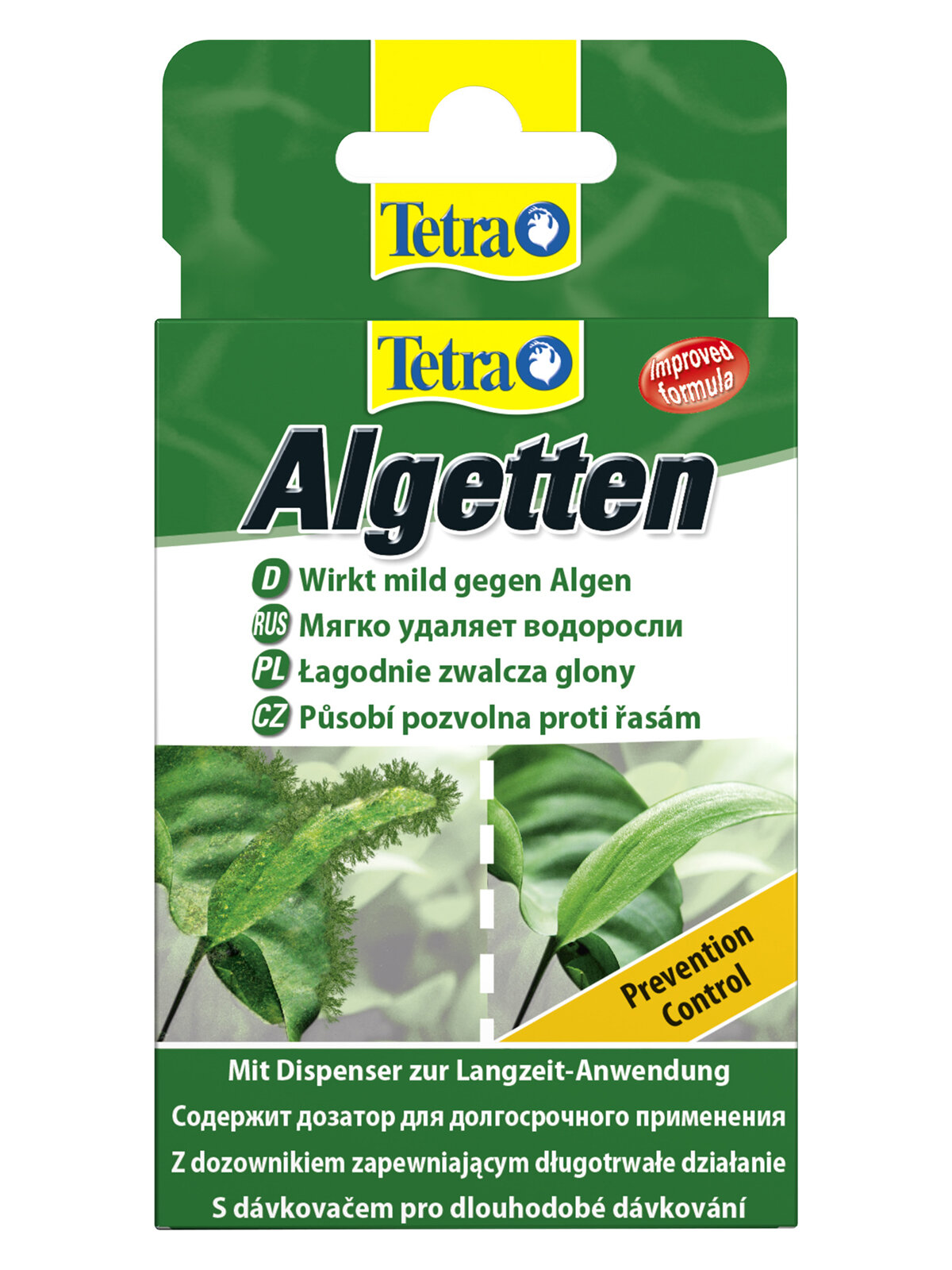 Средство против водорослей Tetra Algetten, профилактическое 12 таб.