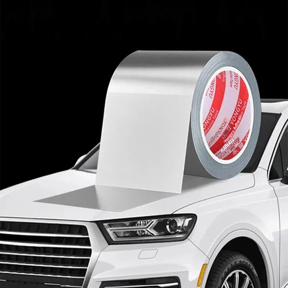 Лента для ремонта корпуса автомобиля, прочная клейкая маскирующая лента для украшения 50mm, White
