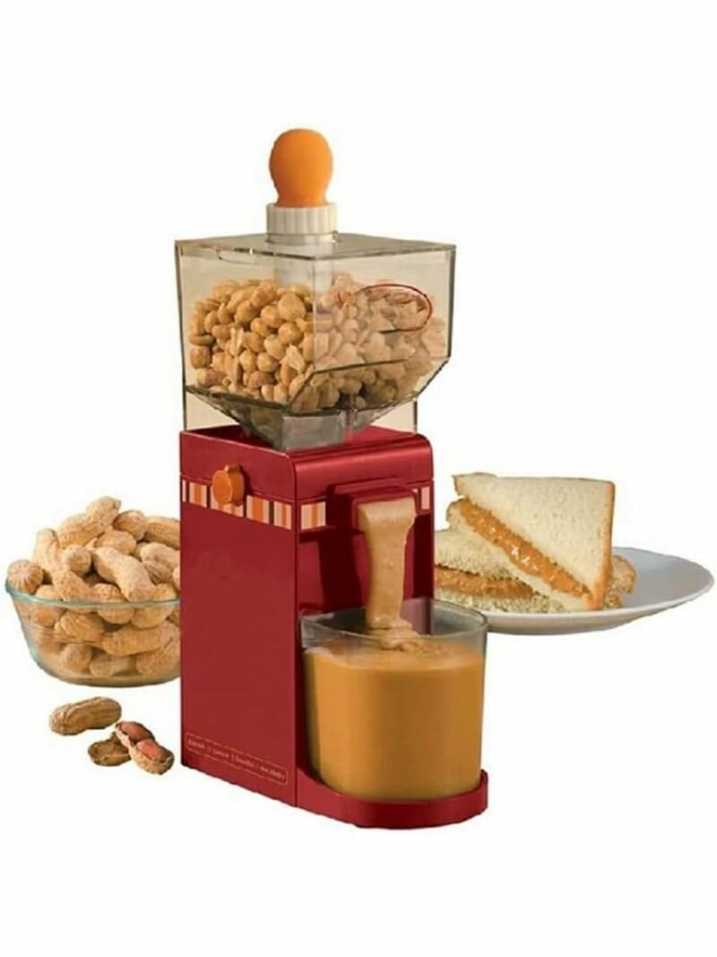 Измельчитель орехов для приготовления арахисового масла, небольшая машина для приготовления пищи, Кухонная машина