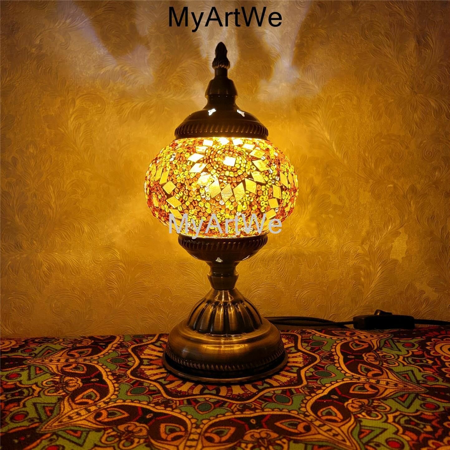 Лампа настольная MyArtWe M55W Марокканская лампа