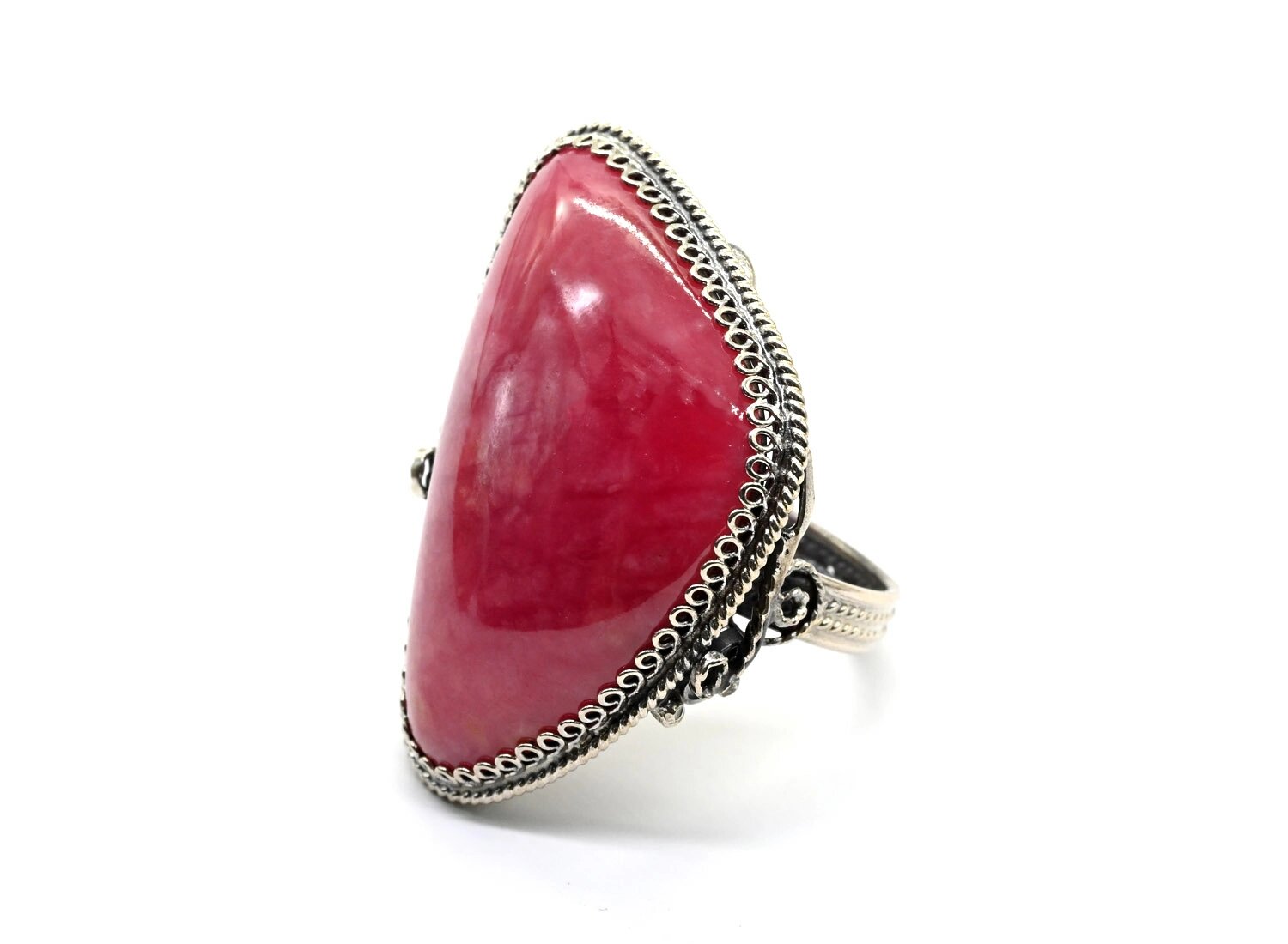 Кольцо, родонит