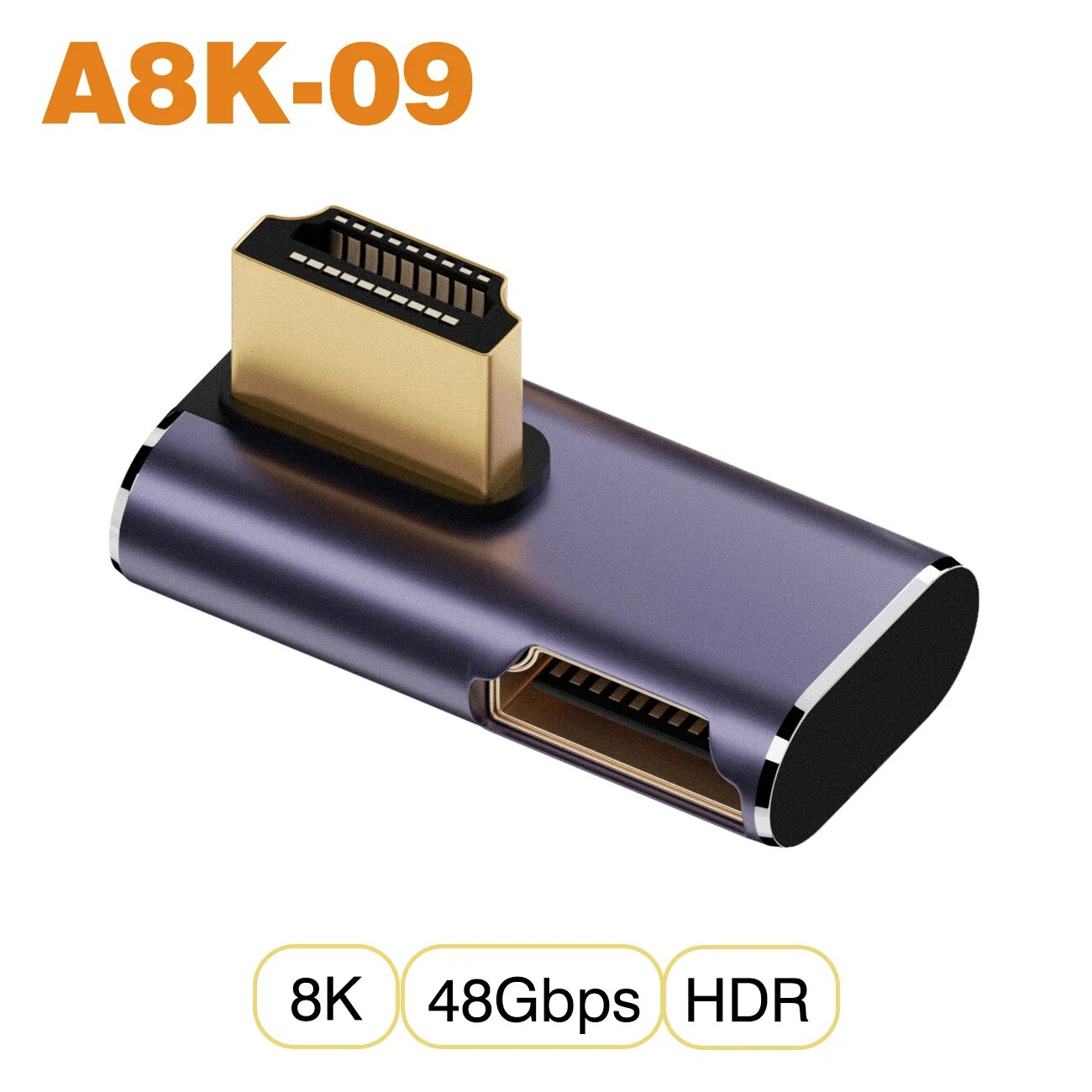 NNBILI HDMI 2.1 кабель-адаптер папа-мама A8K-09