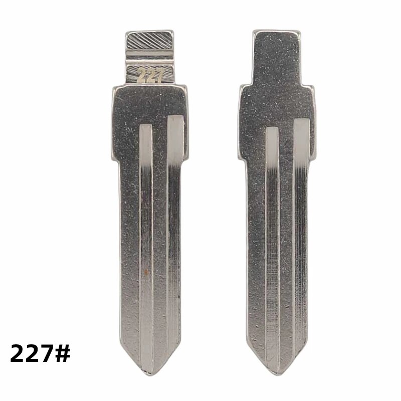 OEM 5 шт. 227 # Металлический пустой необрезанный лезвие дистанционного ключа для Lada Keydiy KD Xhorse VVDI JMD