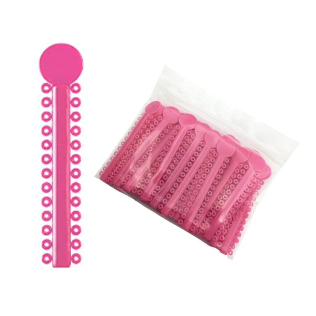 DCLOUD Лигатурные резинки для брекетов 1040 шт. NO.22