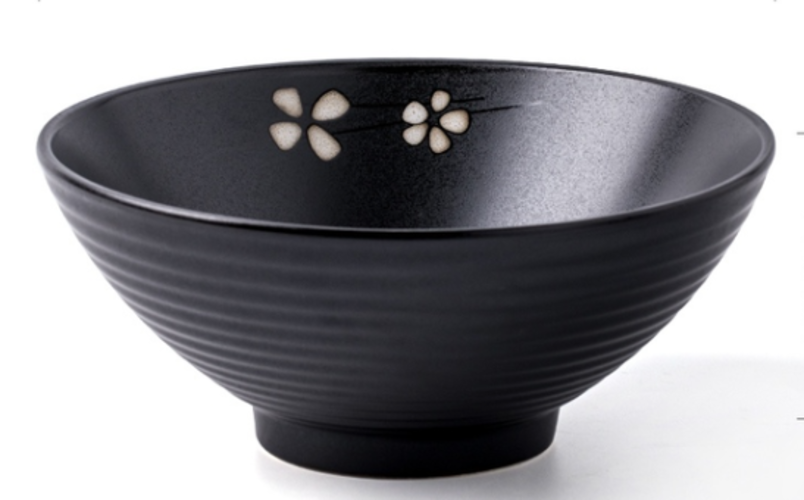 Керамическая тарелка с лапшой, большая суповая чаша, домашняя шляпа, салатная чаша, европейская посуда, открытая чаша