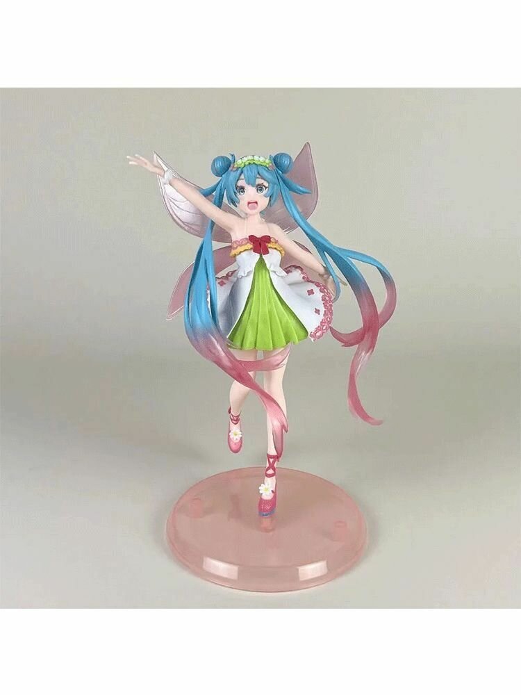 Хацунэ Мику аниме ручной работы, двухмерная кукла-бабочка, эльфийская аниме-модель ручной работы.