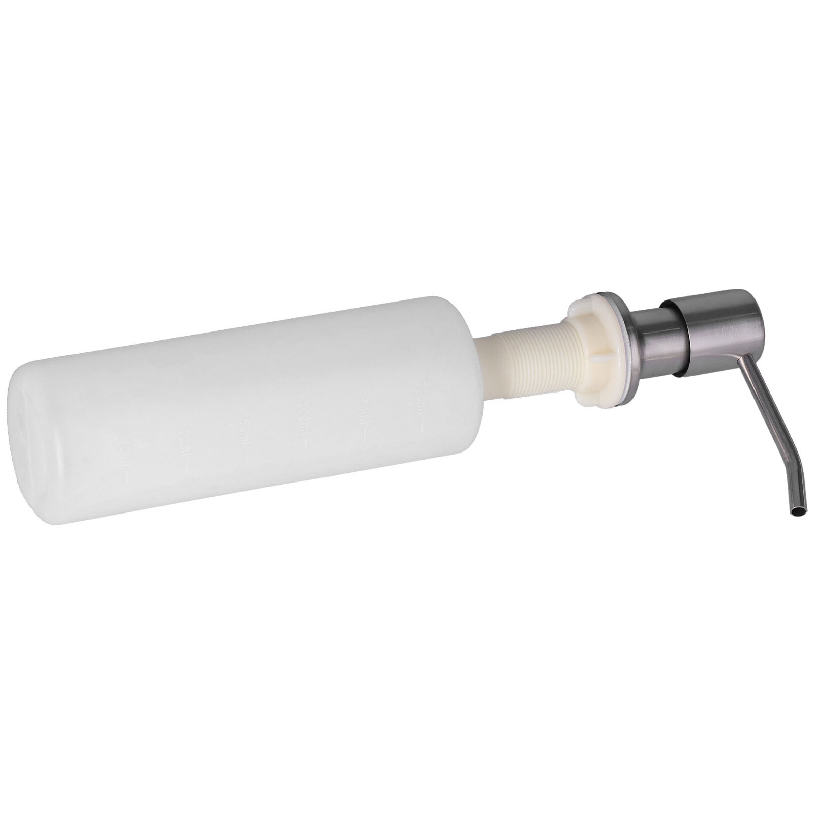 Дозатор для мыла из нержавеющей стали, пресс-головка, 300 мл, контейнер для мыла, лосьона, кухонный аксессуар для ванной комнаты