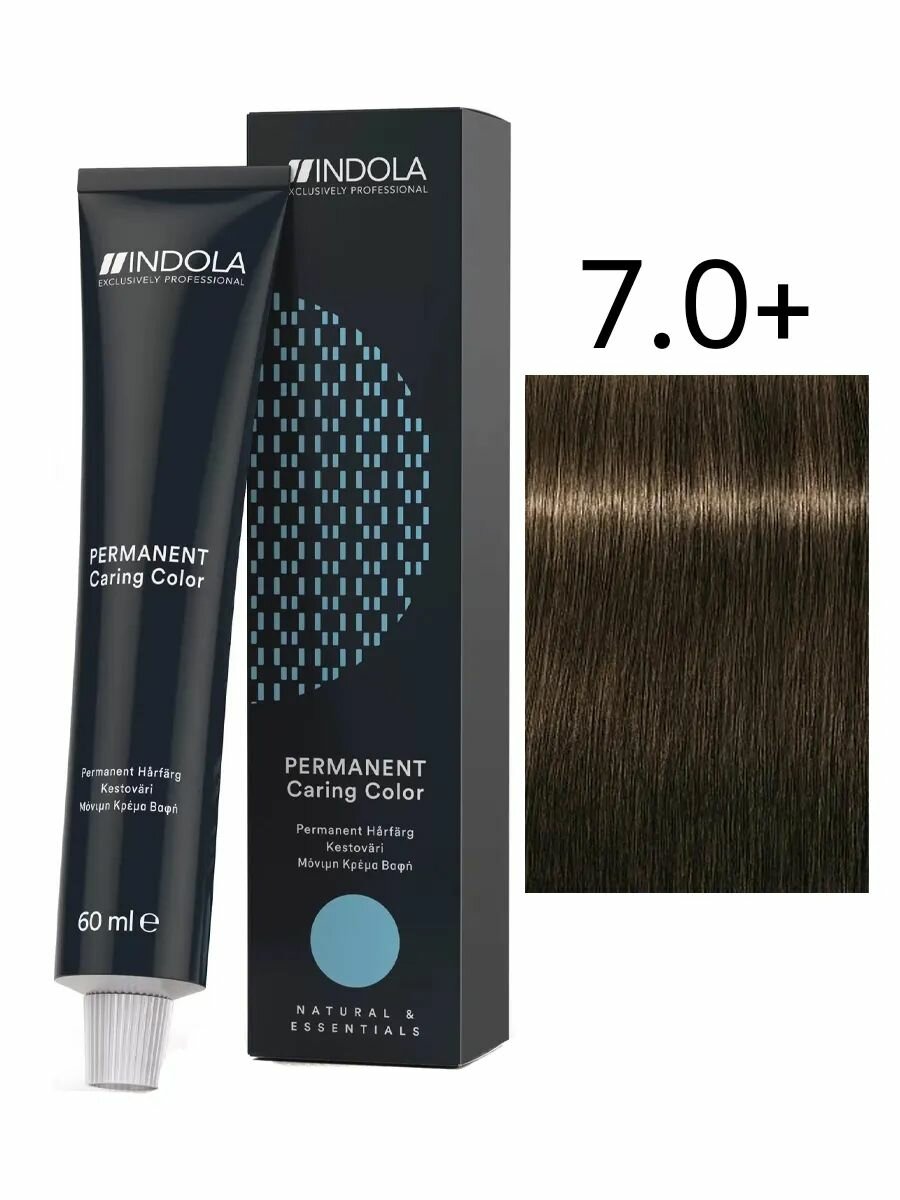 Indola Natural&Essentials 7.0+ краска для волос 60 мл