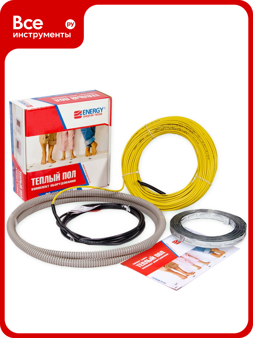 Теплый пол ENERGY кабель к/т без термостата 00-УТ-00613 320 Вт