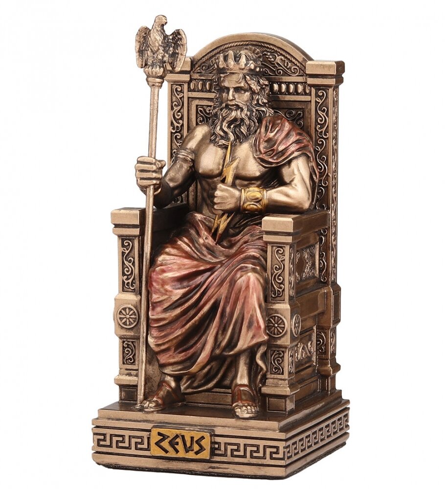 WS-1440 Статуэтка «Зевс на троне» (Veronese)