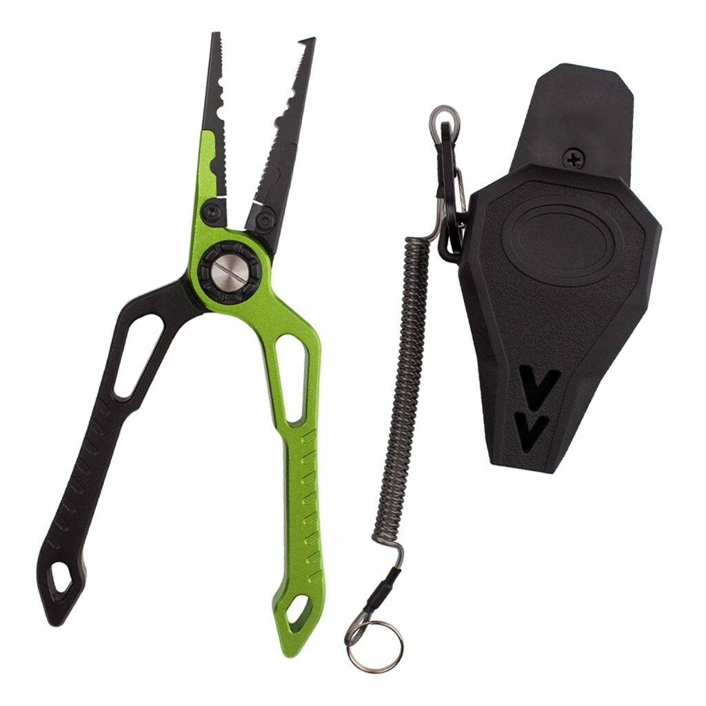 Многофункциональные плоскогубцы с чехлом и шнуром для рыбалки