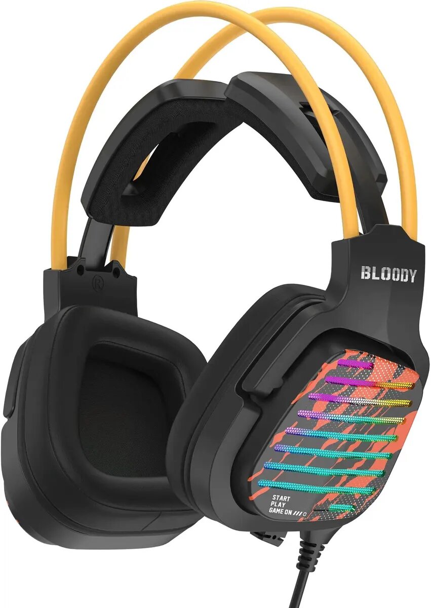 2060066 A4TECH / Гарнитура игровая A4TECH Bloody G565, для компьютера, мониторные, проводные, черн