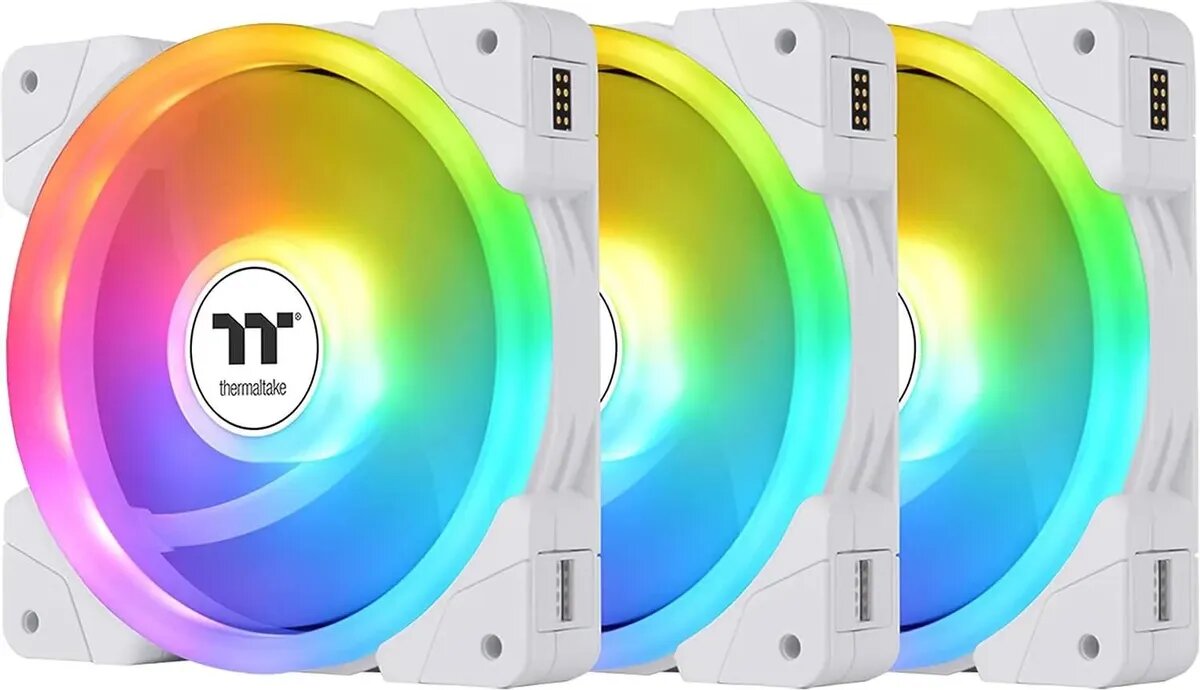 CL-F192-PL12SW-A / Вентилятор Thermaltake CT120 EX Sync Reverse ARGB 120х120x25 черный 4-pin (упак:
