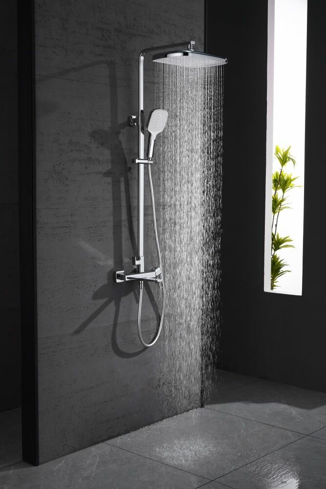 Душевая система (хром) GANZER GZ12163