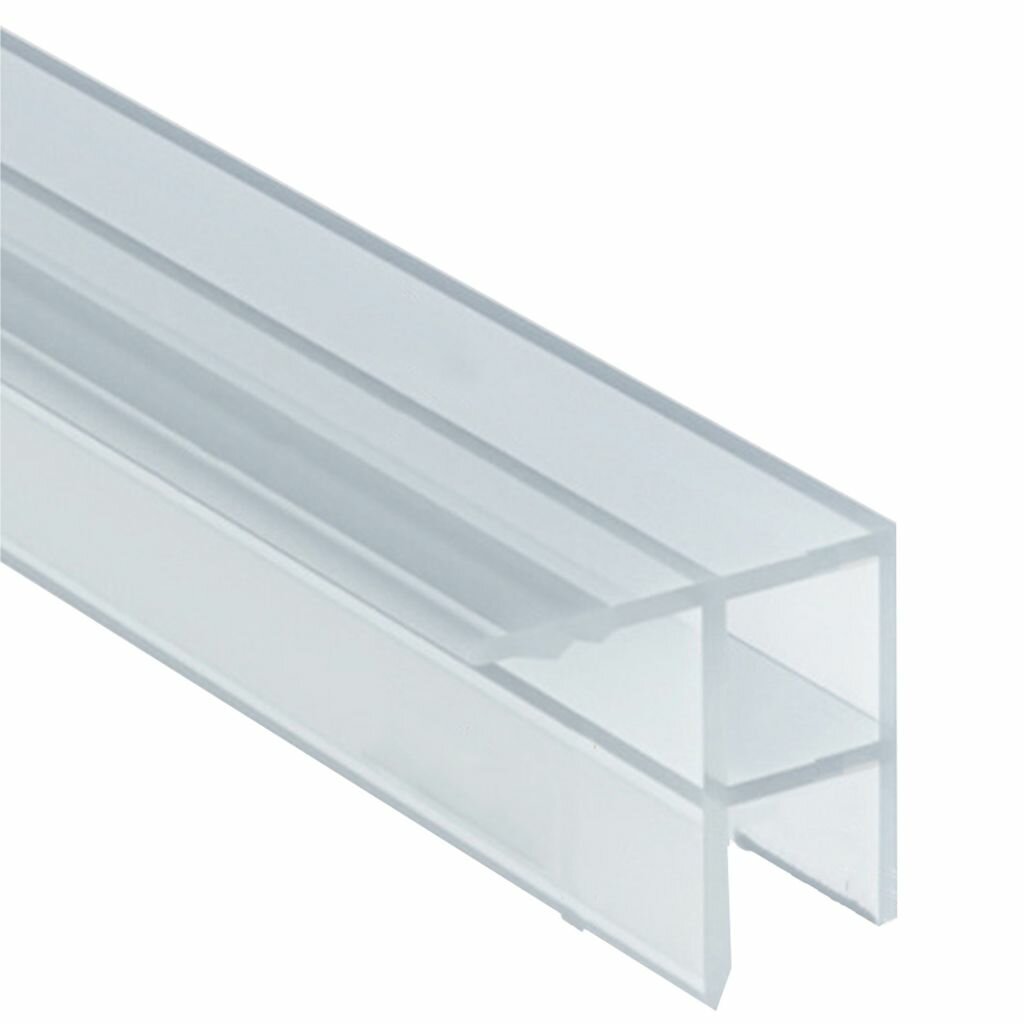 Н-образная угловая стеклянная дверь ванной комнаты с водонепроницаемой уплотнительной лентой-12 мм