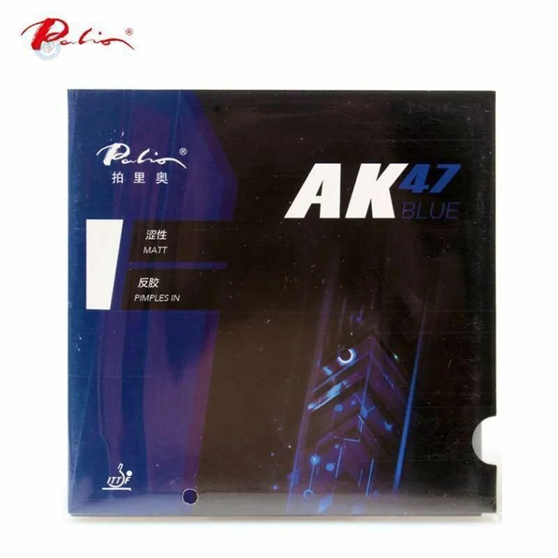 Накладка Palio AK47 наступательного типа с губкой 38-47° и усиленной резиной для быстрой атаки и точного контроля