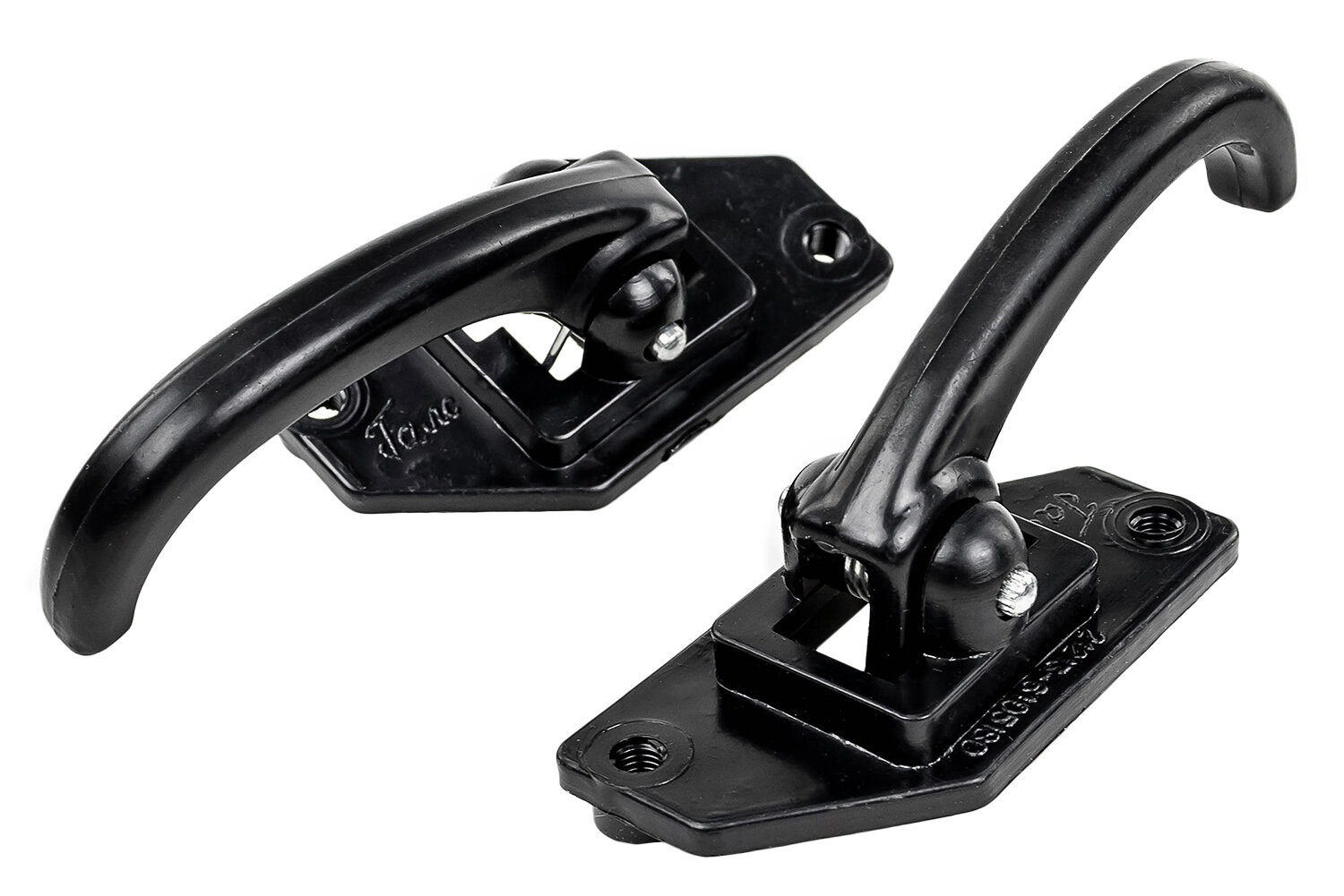 Комплект внутренних ручек дверей без облицовок, 2 шт на ВАЗ 2101-2107, Лада Нива 4х4, Ока