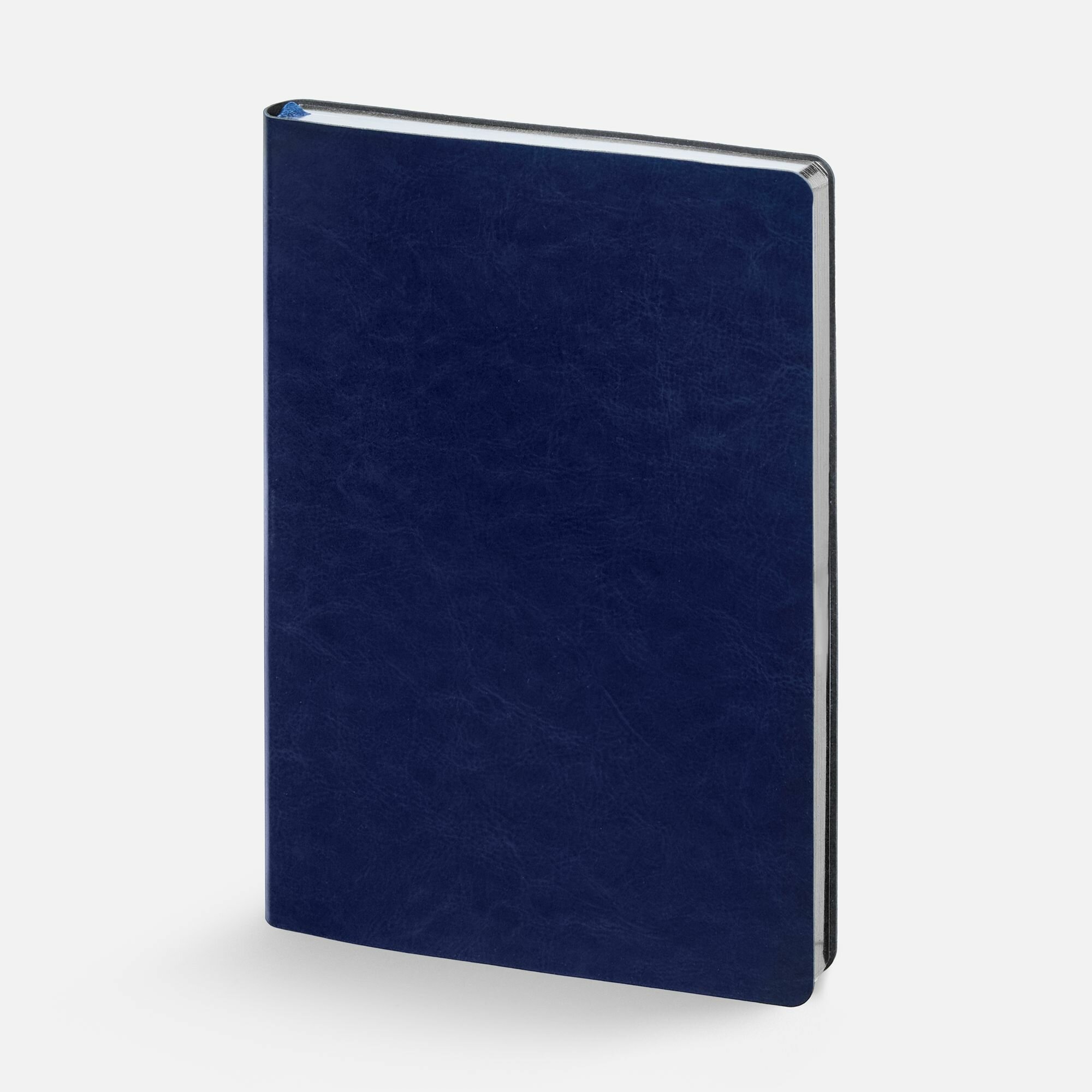 Ежедневник недатированный А5 планер школьный, гибкая обложка, Контекст, Nebraska Flex, белый с золотым