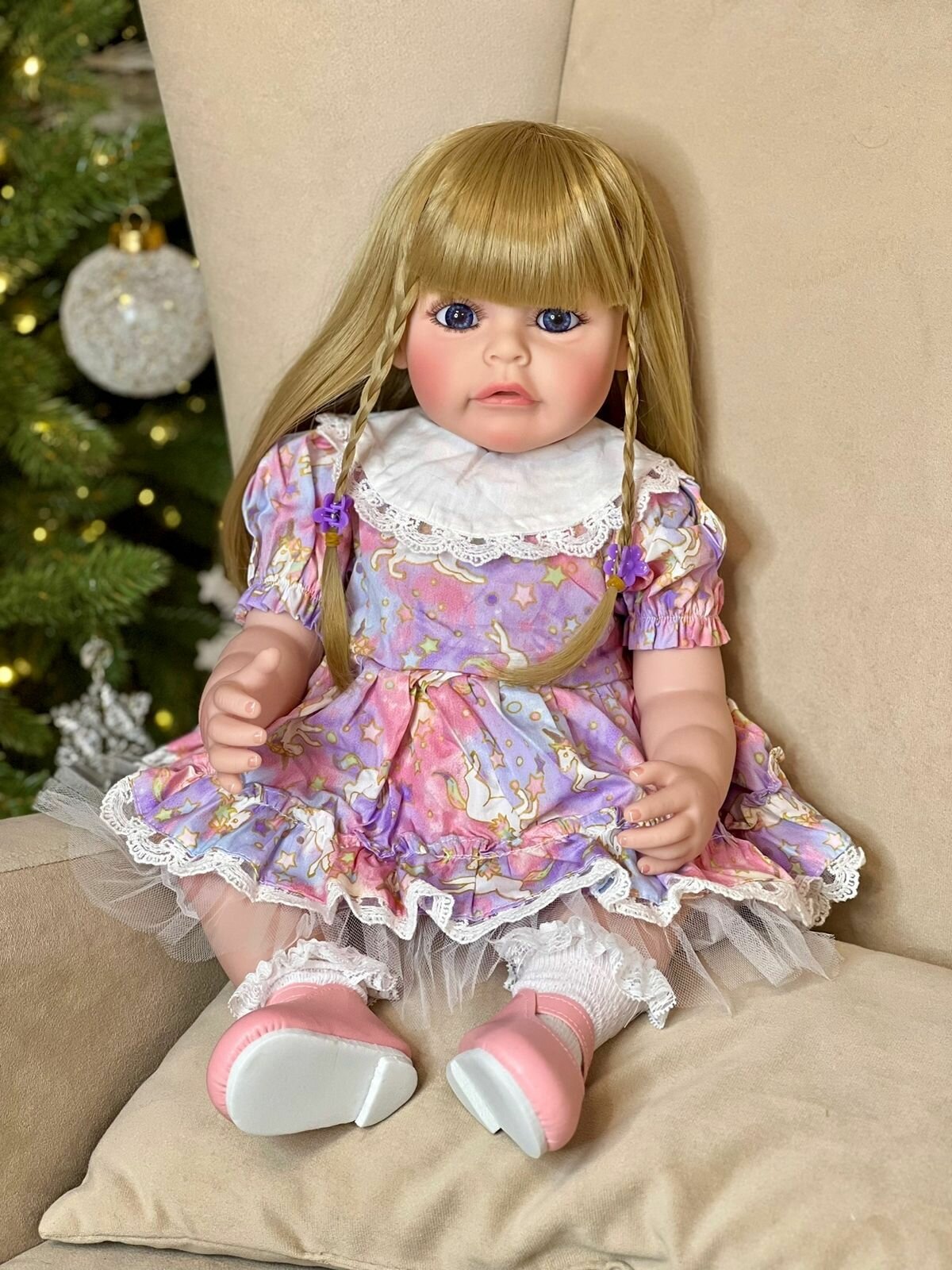 Кукла Реборн виниловая 55 см