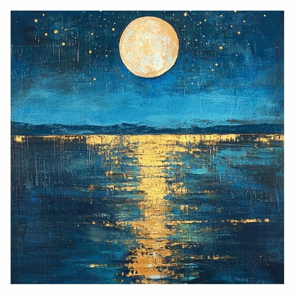 Пейзажная алмазная живопись размером 30х40 см