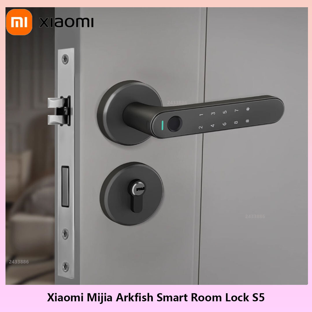 Умный комнатный замок Xiaomi MIJIA Arkfish S5 Pro Интеллектуальные замки для межкомнатных дверей