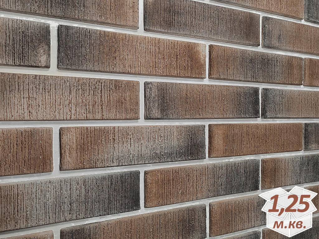 Декоративный гипсовый кирпич Русский Камень Владимирский Лофт 3, 1,25 м. кв.