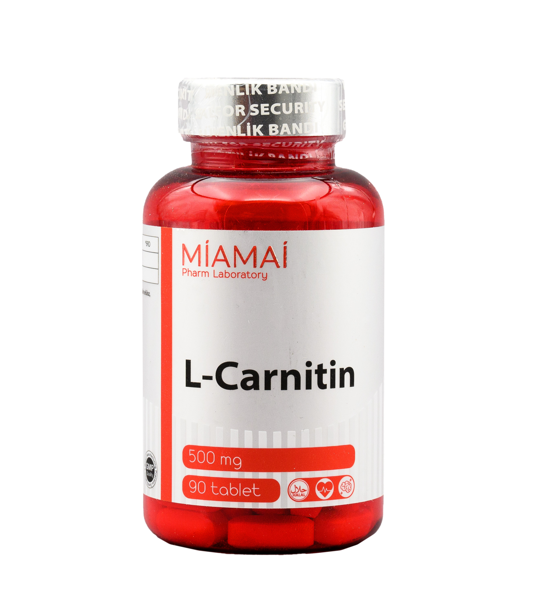 Miamai L-Carnitin, Л-Карнитин 500 мг 90 таблеток. Для энергии и похудения