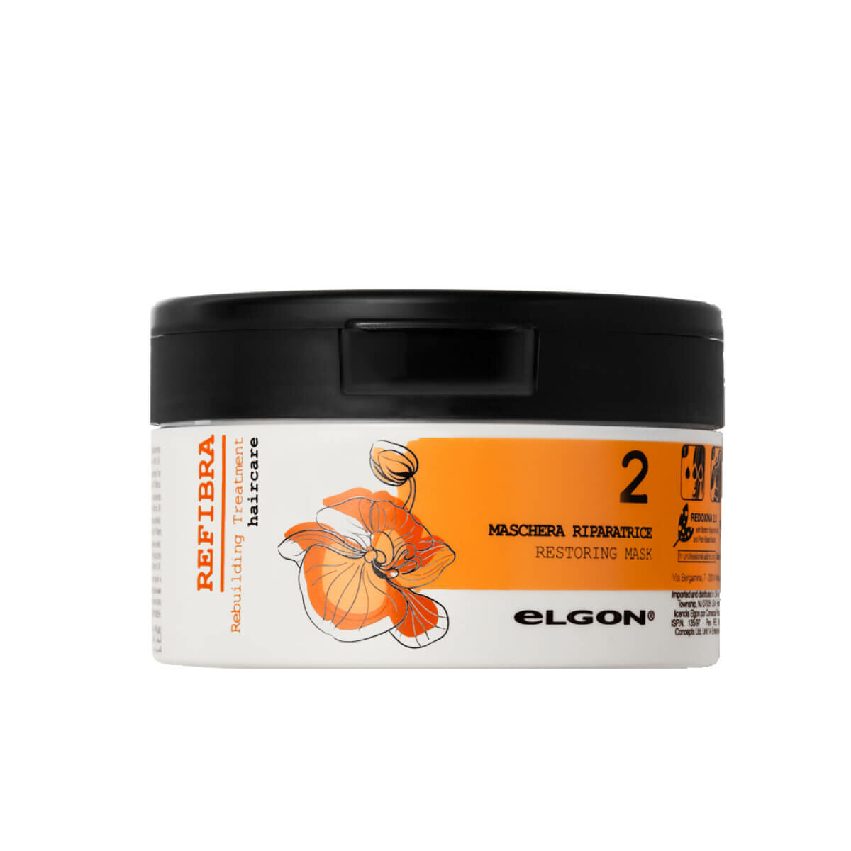 Маска для волос «Интенсивное восстановление» Elgon Refibra Concentrated Restoring Mask, 250 мл