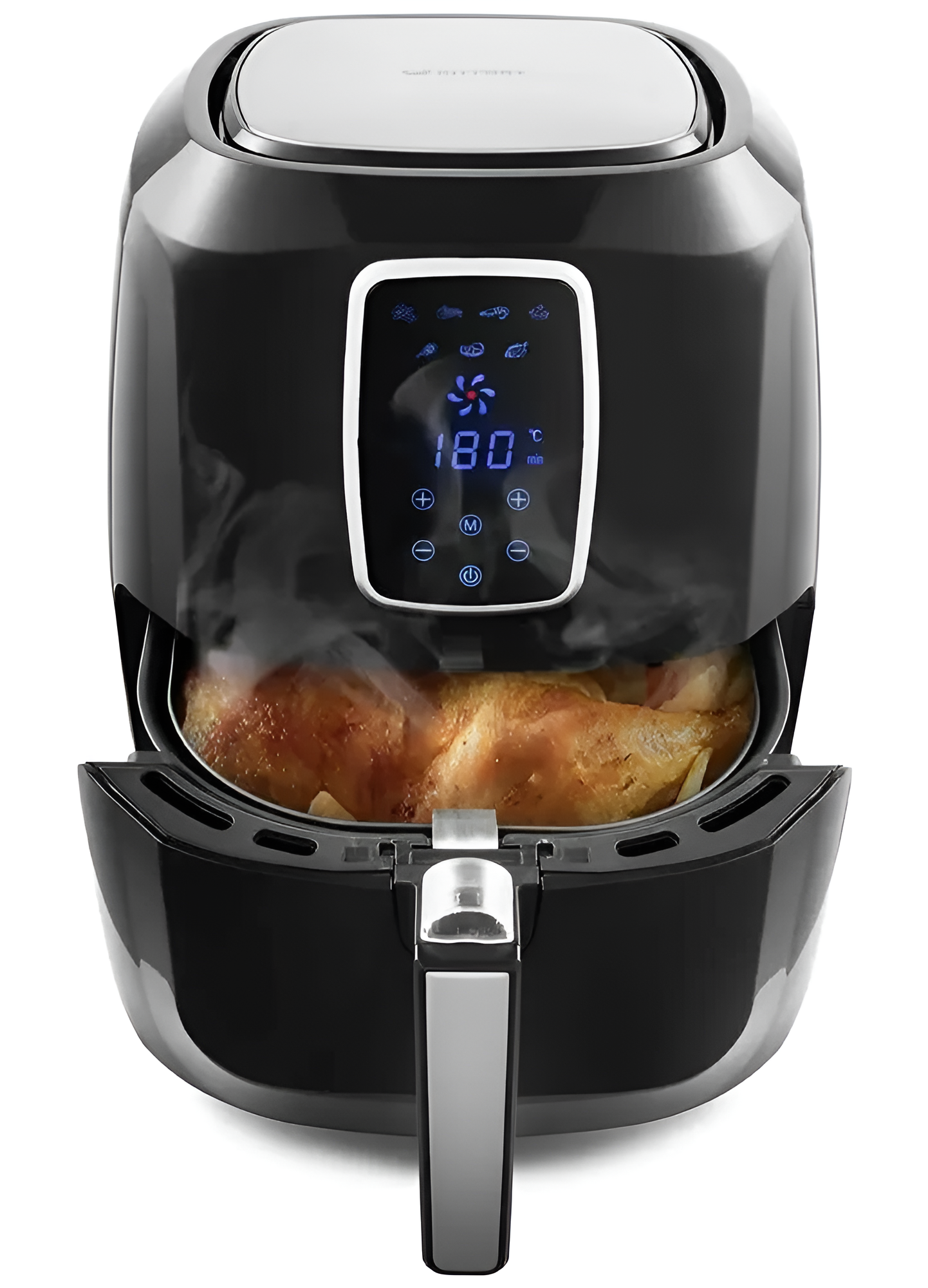 Аэрогриль KitFort КТ-2208, черный, управление электронное, 5.2 л